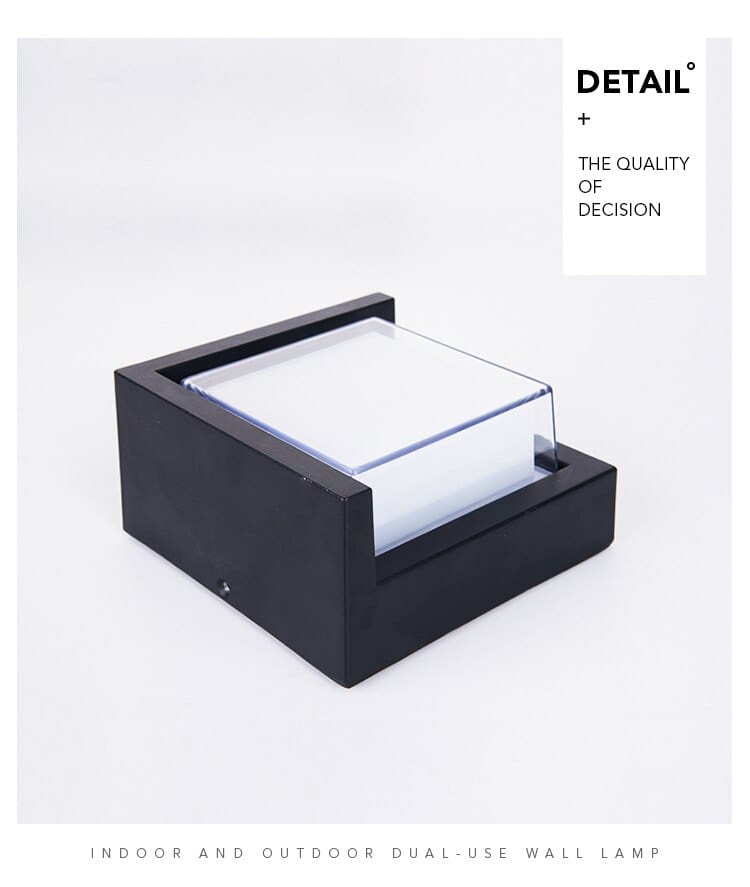 Boxer Outdoor Wall Light (Motion Sensor) – Misterlamp Melbourne