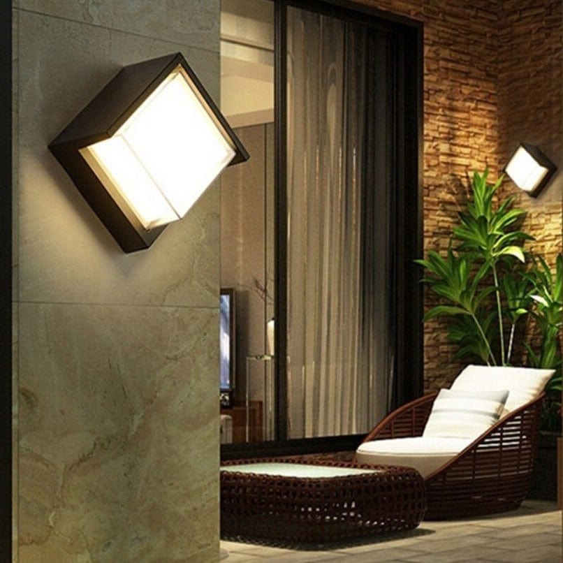 Boxer Outdoor Wall Light (Motion Sensor) – Misterlamp Melbourne