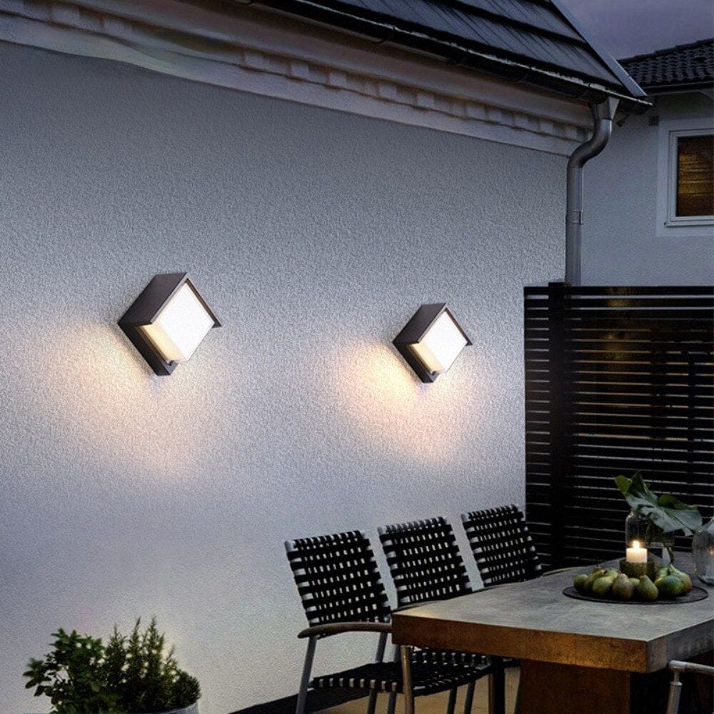 Boxer Outdoor Wall Light (Motion Sensor) – Misterlamp Melbourne