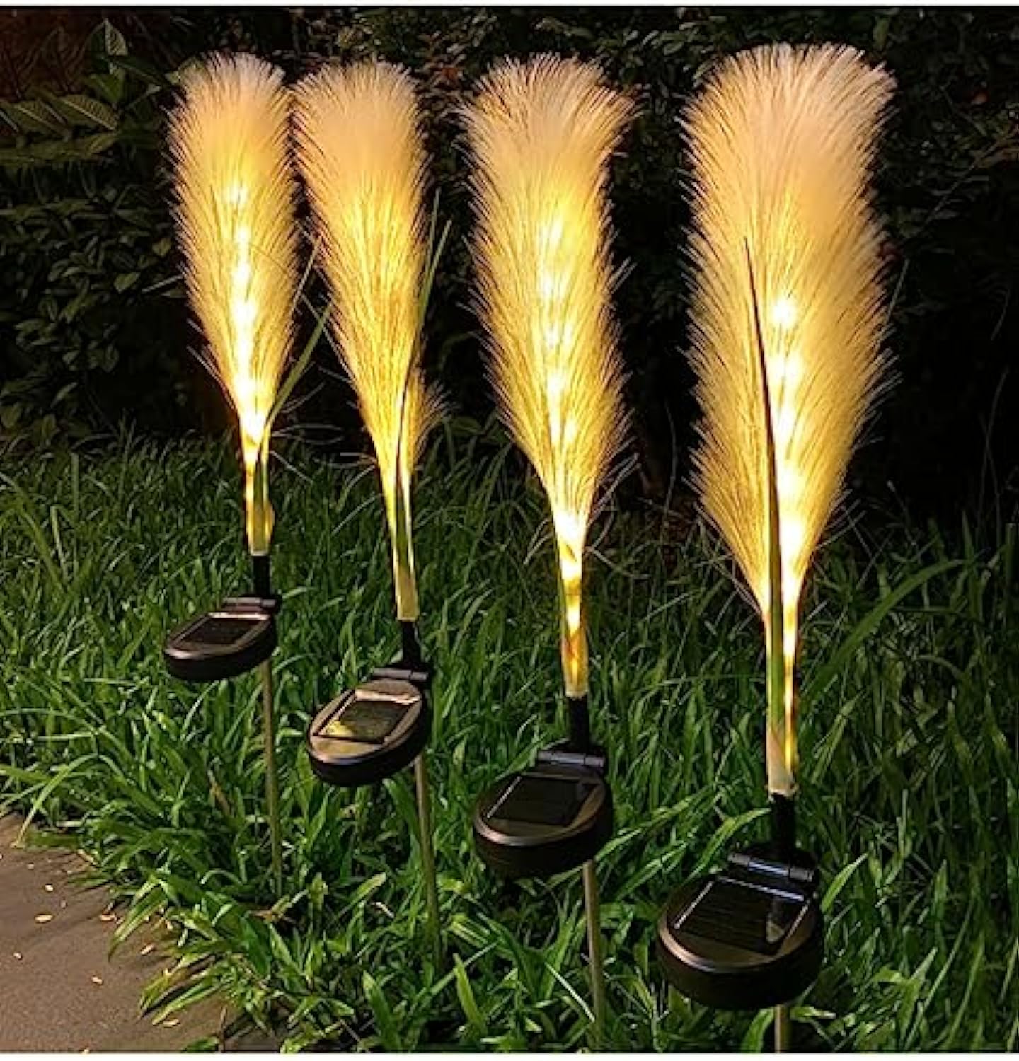 Fiber Reed Outdoor Light (Solar) – Misterlamp Melbourne