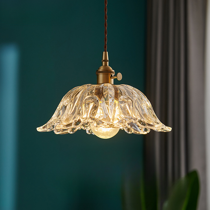 Glass Flower Pendant Light – Misterlamp Melbourne
