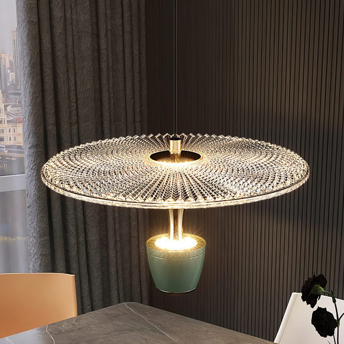 Modern Led Disc-Shaped Pendant Lamp – Misterlamp Melbourne
