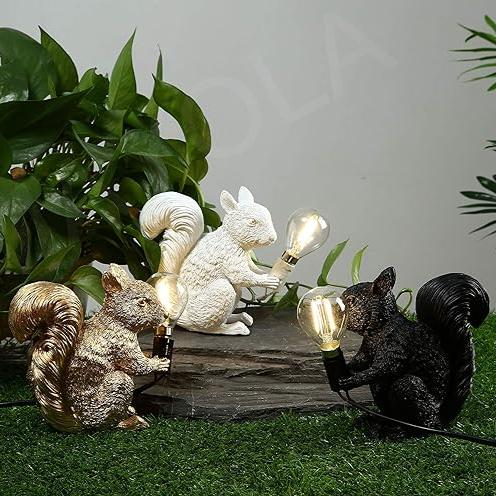 Nordic Designer Cute Squirrel Table Lamp – Misterlamp Melbourne