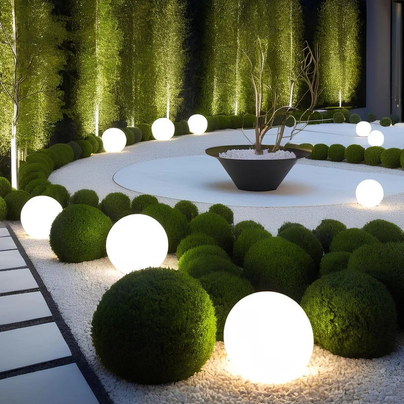Solar Spherical Garden Light – Misterlamp Melbourne